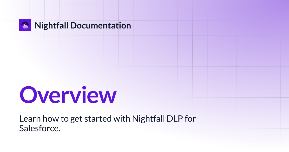 Overview | Nightfall Documentation